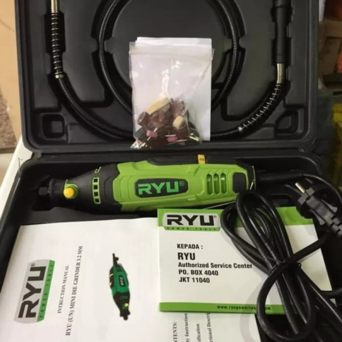 Jual Mesin Gerinda Mini Die Grinder - Tuner Set - RDG 3.2 RYU -Megah CT ...