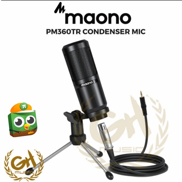 Jual MAONO AU-PM360TR CONDENSER MICROPHONE GARANSI | Shopee Indonesia