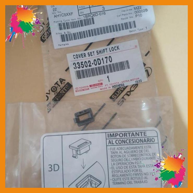 Jual cover shift lock matic new yaris lele joker heyker all new vios ...