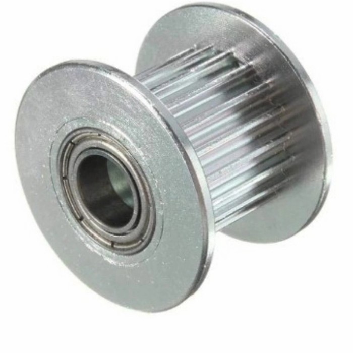 Jual Pulley GT2 idler 20T teeth bore 5mm timing tension belt 10mm idler ...