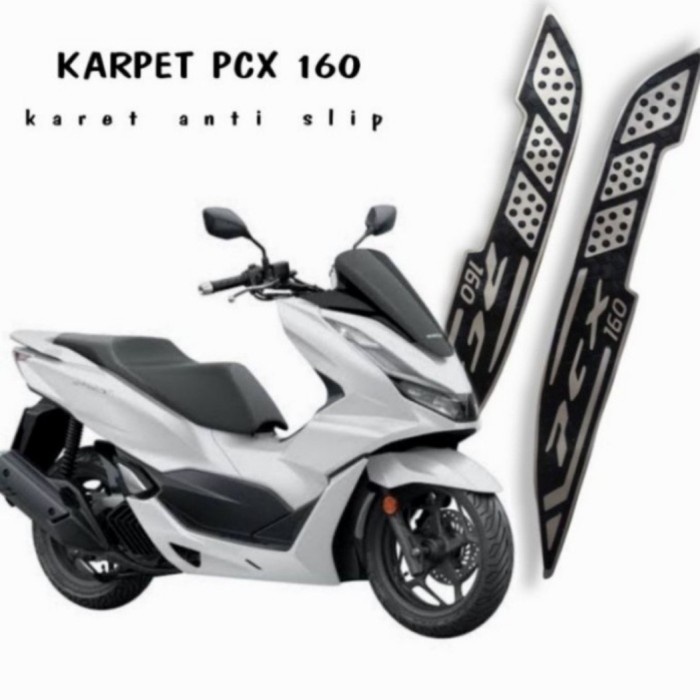 Jual Karpet Pcx 160 Anti Burem Pijakan Injakan Karpet Karet Pcx 160 ...