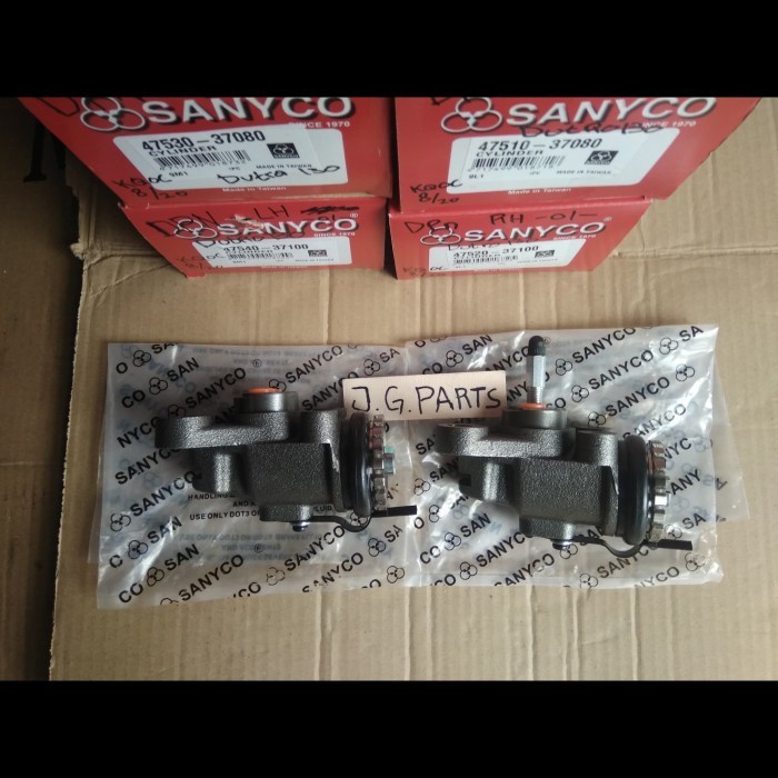 Jual Wheel Cylinder Hino Dutro 130 Depan Kanan Polos Sanyco 47510-37080 ...