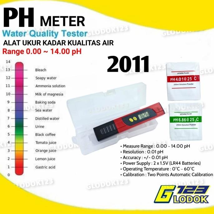 Jual Alat Ukur Air Hidroponik PH Meter Tester ATC Kualitas Kadar Asam ...