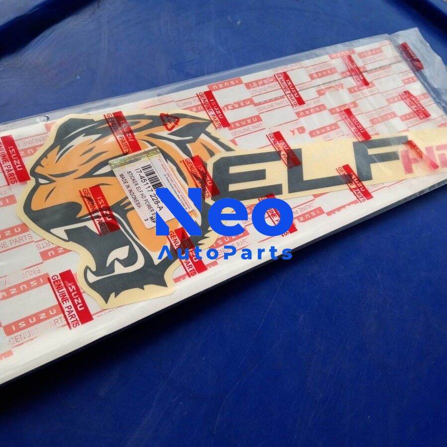 Jual Decal Sticker Stiker Elf Hd Elf Macan Harimau Original | Shopee ...