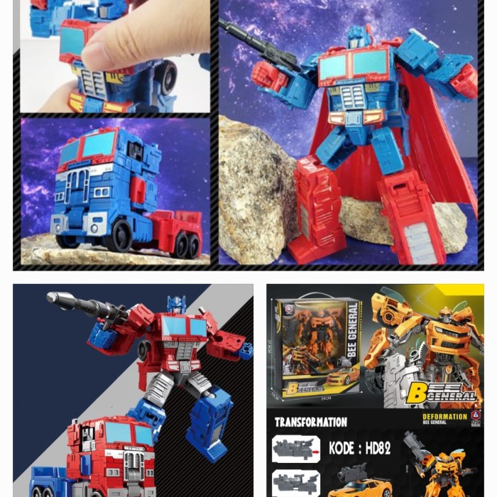 Jual FLASH SALE!!! MAINAN ANAK ROBOT TRANSFORMASI ~ TRANSFORMERS COMIC ...