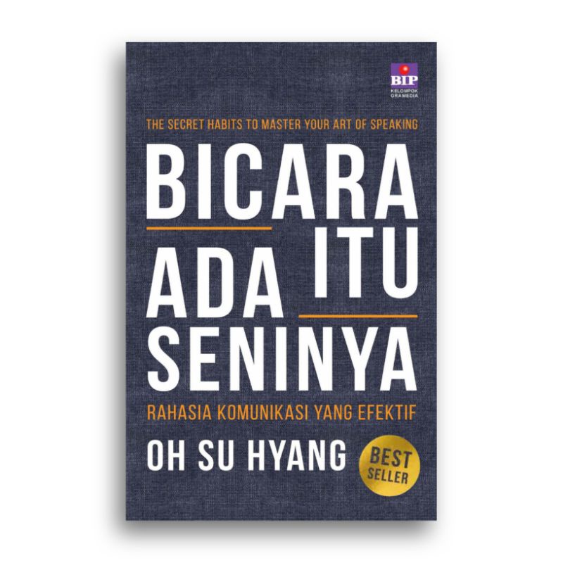 Jual Buku The Secret Habits to Master Your Art of Speaking Bicara itu ...