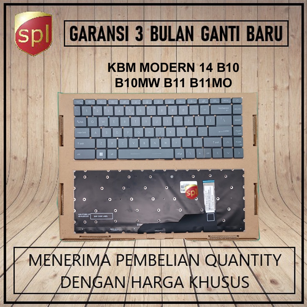 Jual Keyboard MSI Modern 14 B10 B10mw B11 B11mo | Shopee Indonesia