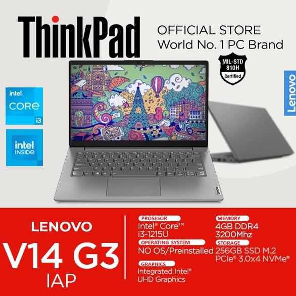 Jual Lenovo V14 Gen 3 IAP Core i3 1215U 8GB 256SSD 14 Inch Non-Windows Laptop Gaming Murah CBID ...