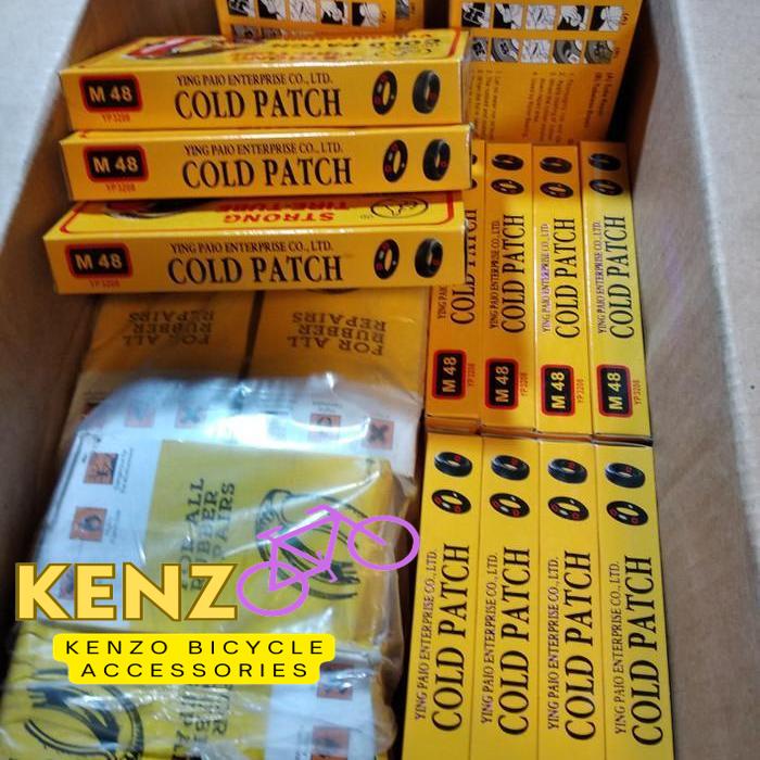 Jual LEM TAMBAL BAN DALAM SEPEDA/MOTOR PRAKTIS M CAP JEMPOL COLD PATCH ...