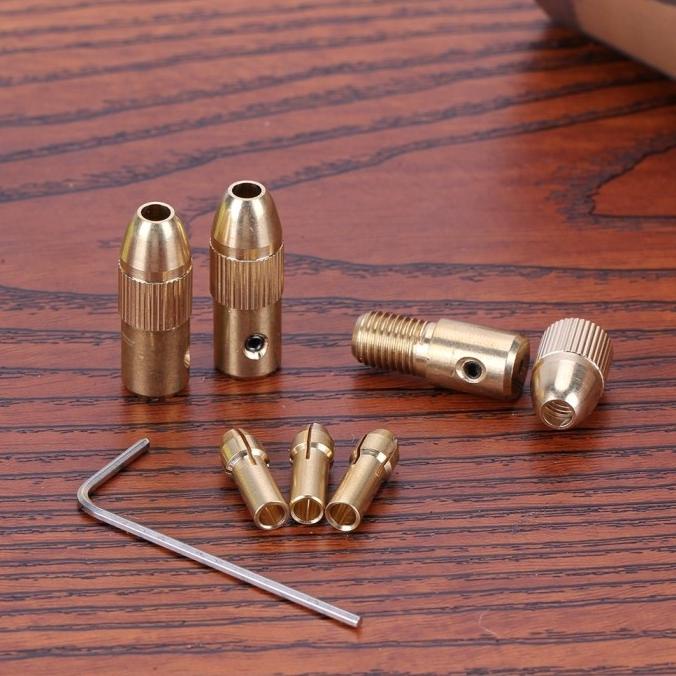 Jual fif KEPALA BOR Dc Mini grinder COLLET 3 Kepala Klip 10 Collet 1 ...