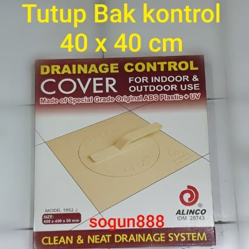 Jual Tutup bak kontrol 40x40cm. Clean out alinco. Drainage control ...