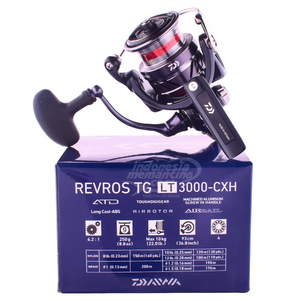 Jual Reel Spinning Daiwa Revros TG LT 3000 CXH tahun 2020 Indonesia Memancing | Shopee Indonesia