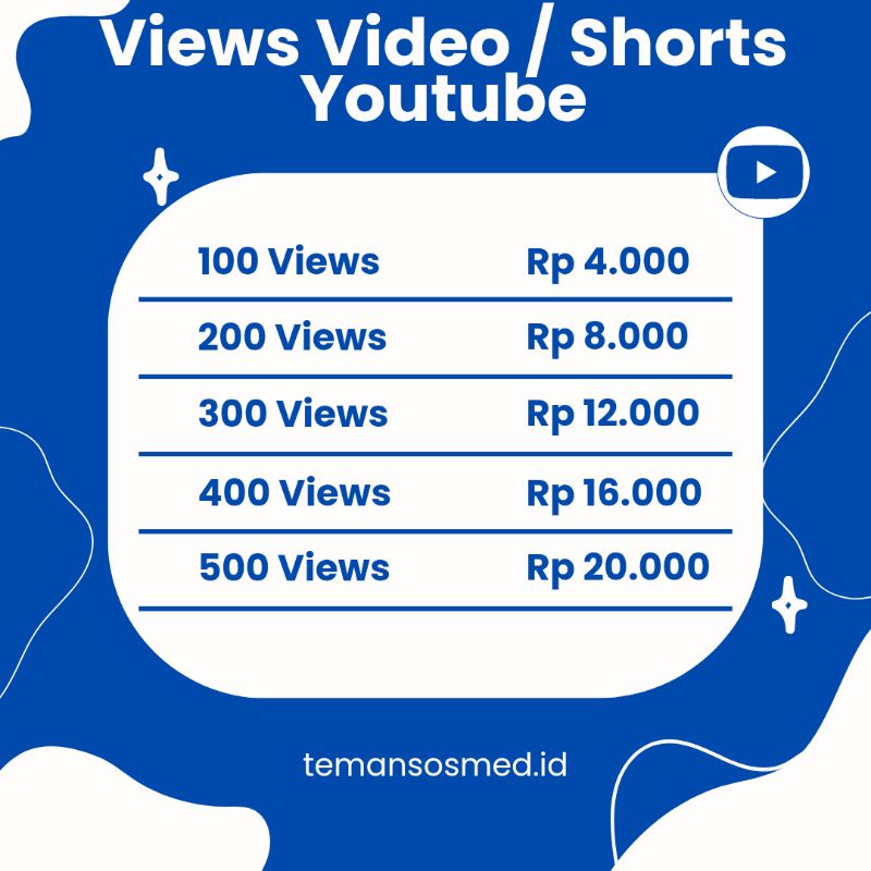 Jual View Youtube Views YT Youtube View YT Views Murah Bergaransi ...