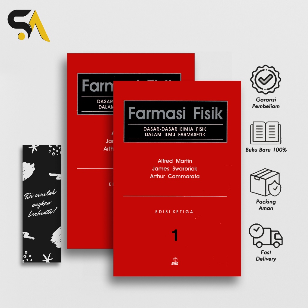 Jual Paket Farmasi Fisik Jilid 1 Dan 2 Edisi 3 - Martin | Shopee Indonesia