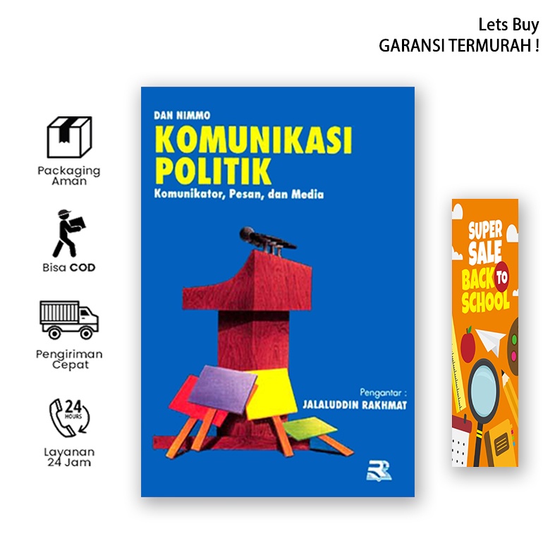 Jual KOMUNIKASI POLITIK BY DAN NIMMO | Shopee Indonesia
