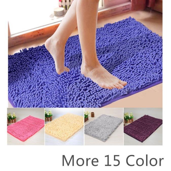 Jual Baruuu !!! Medium Keset 40X60 Microfiber Anti Slip Chennile Floor ...