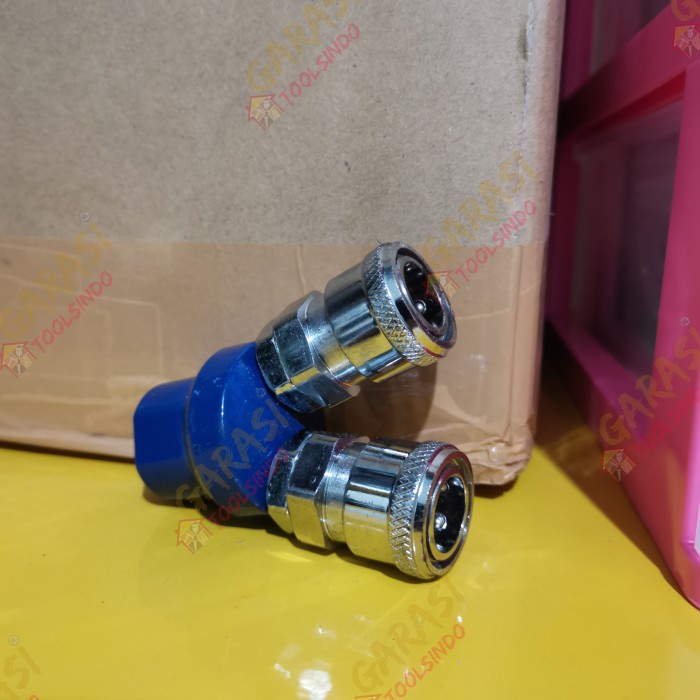 Jual FREE ONGKIR QUICK COUPLER 2 LOBANG SAMBUNGAN SELANG ANGIN ...