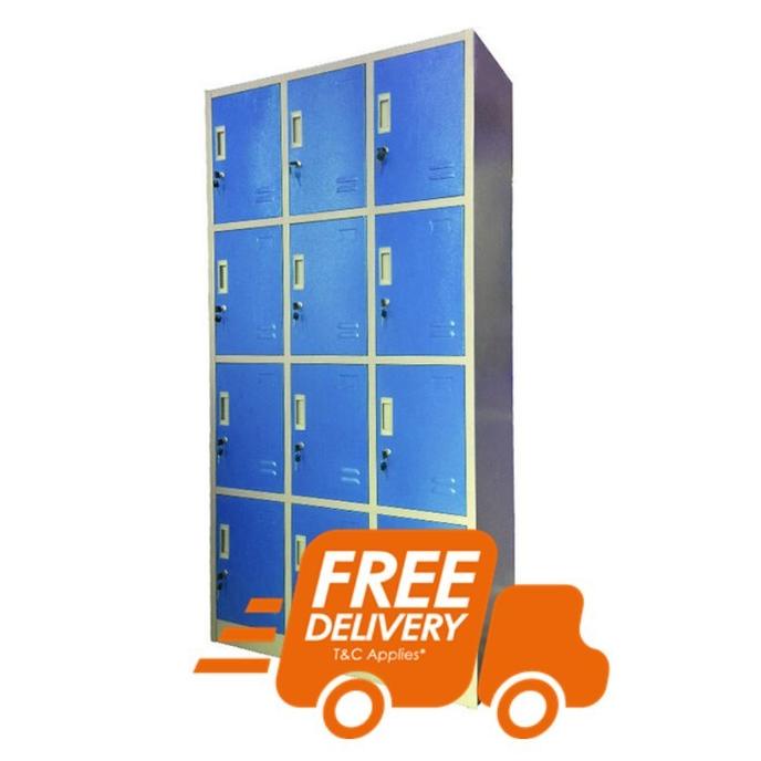 Jual Loker Besi Kozure Kl-12 Locker 12 Pintu Kozure Kl12 Lemari Kabinet ...