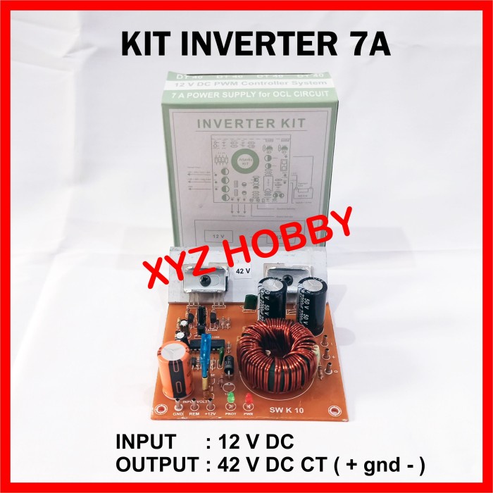 Jual Kit Inverter Dc 12 Volt Ke Dc 42 Volt Ct - Converter 12V Dc To 42V Dc Ready | Shopee Indonesia