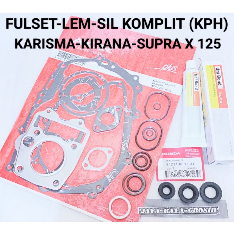 Jual PAKET PAKING FULLSET ( KPH ) + LEM + SEAL SIL KOMPLIT PULSET ... Jual PAKET PAKING FULLSET ( KPH ) + LEM + SEAL SIL KOMPLIT PULSET ...