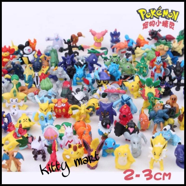 Jual GRATIS ONGKIR POKEMON FIGURE SET 24 PCS RANDOM ACTION FIGURE ...