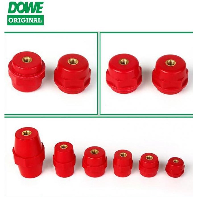 Jual _^_^_^] Busbar Isolator / Insulator Hexagonal Segi 6 Insert Kuningan SM 30 M8 | Shopee ...