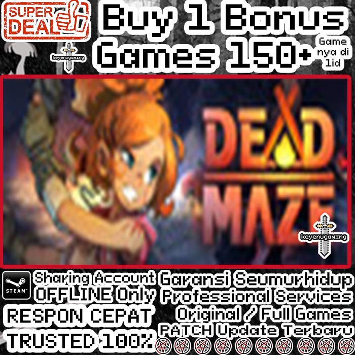 Jual Dead Maze Buy 1 Get 150 GAME Original PC Game KOLEKSI | Shopee ...