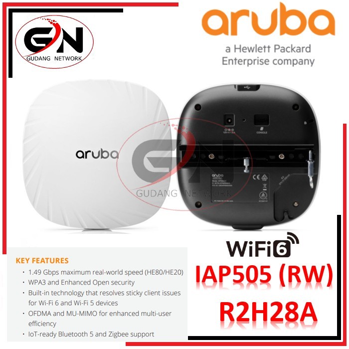 Jual Aruba 500 Series Access Point - AP-505 (RW) [R2H28A] | Shopee ...