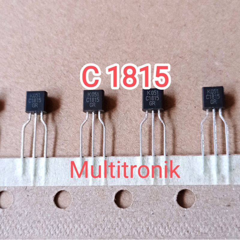 Jual C1815 Transistor KTC1815 original KEC– Transistor NPN Audio ...