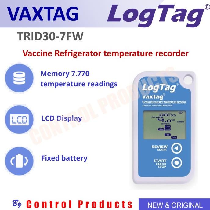 Jual Logtag Vaxtag Temperature Recorder TRID30-7FW | Shopee Indonesia