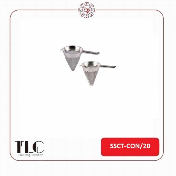 Jual Tlc Conical Soup Strainer / Saringan Kerucut 20 - 25Cm | Shopee ...