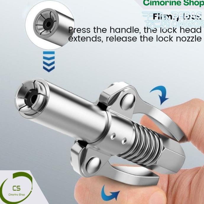 Jual Product Terlarisss !!! Diskon Alat Aplikasi Minyak Gemuk Grease Gun Coupler High Pressure ...