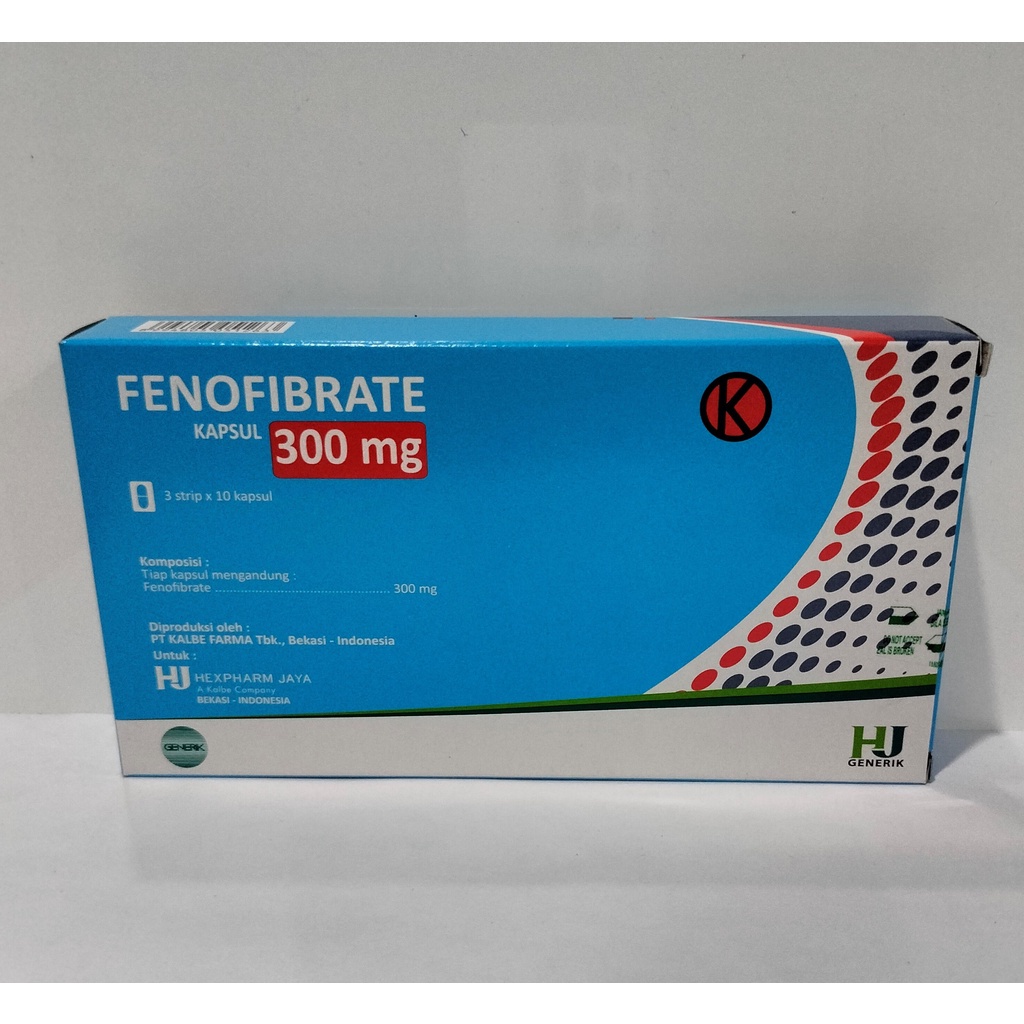 Jual FENOFIBRATE 300MG 1 STRIP 10 KAPSUL | Shopee Indonesia