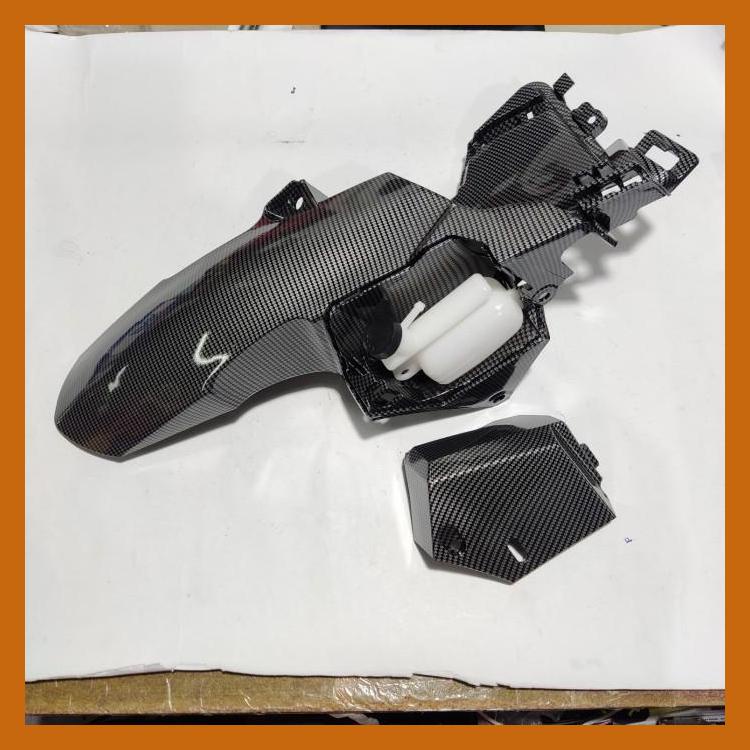 Jual spakbor kolong Karbon vario new 125 150 2018 plus Tabung air ...