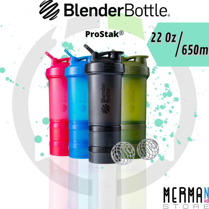 Jual Blender Bottle ProStak Botol Minum Protein Shaker BlenderBottle ...