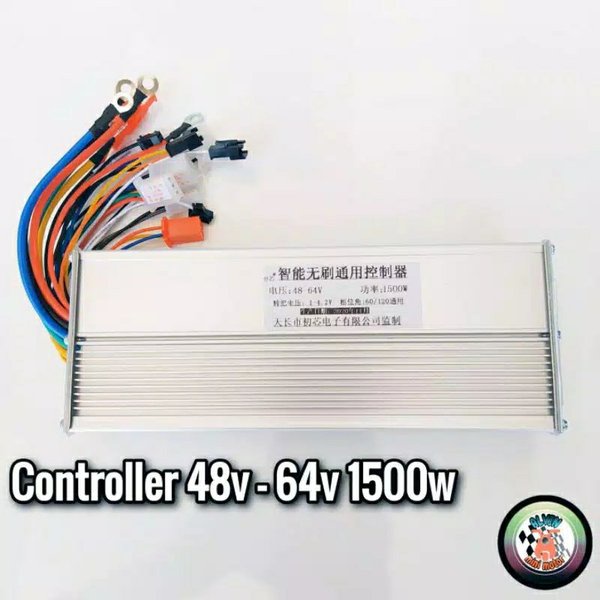 Jual controller 48v 60v 64v 1500w kontroler sepeda listrik motor ...