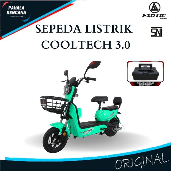 Jual Sepeda Listrik Exotic COOLTECH 3.0 New Selis Cool Tech | Shopee ...