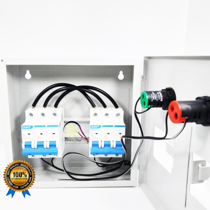 Jual Panel Interlock Chint Mcb 3 Phase Pln Genset Change Over Switch ...