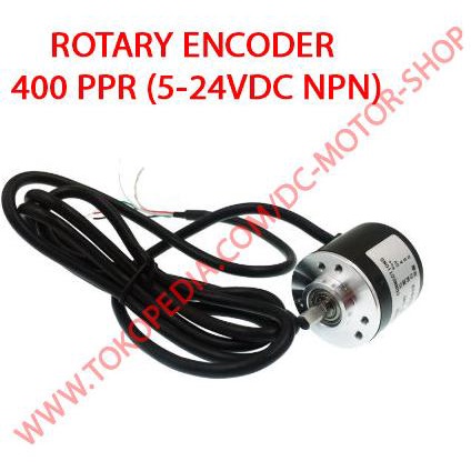 Jual Rotary Encoder 400 Pulses Per Rotation 2 Phase A B Phase 400 PPR ...