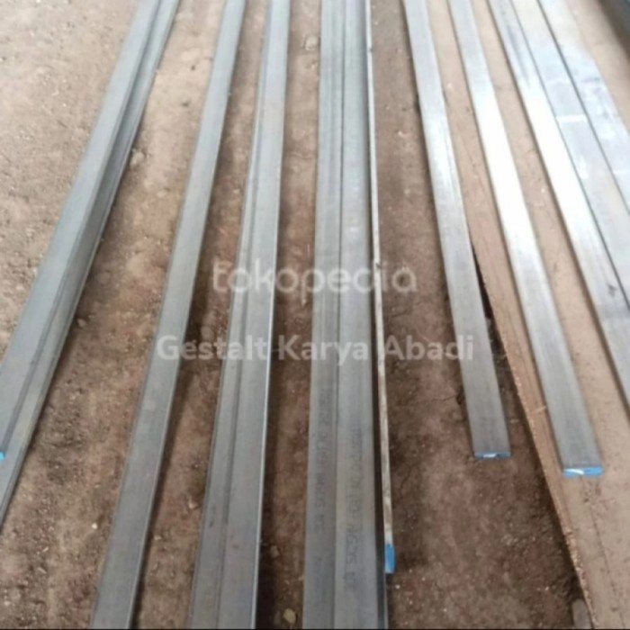 Jual INLAY PLAT STRIP STAINLESS STEEL SUS304 UKURAN 10X10 MM PANJANG ...