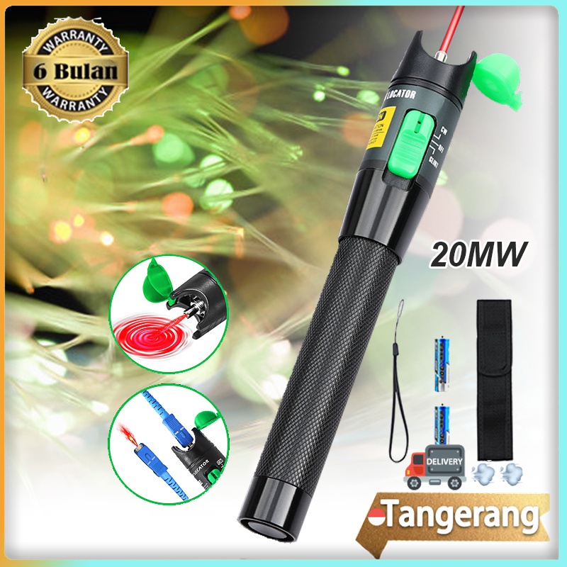 Jual Visual Fault Locator VFL 20mw 20km Optik Senter Laser Kabel Fiber ...