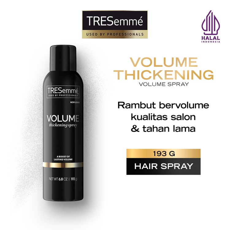 Jual Tresemme Volume Thickening Hair Spray untuk Rambut Lebih Tebal ...