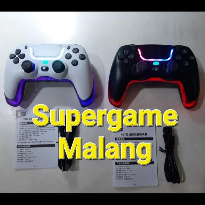 Jual Stik PS4 BSP P07 LED PS3 Switch PC Android Stick PS 4 PS 3 Model ...