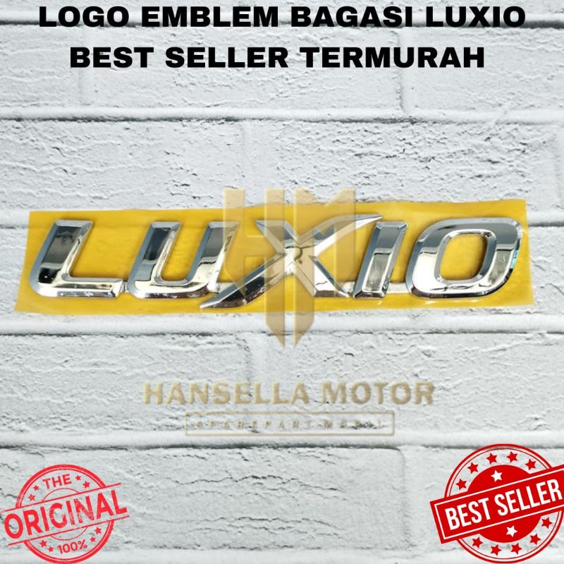 Jual Logo Emblem Bagasi Luxio Best Seller Termurah | Shopee Indonesia