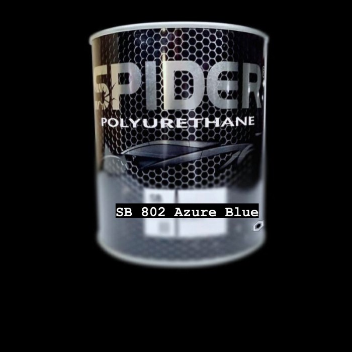 Jual Cat Spider SB 802 Azure Blue 1 liter -Megah CT | Shopee Indonesia