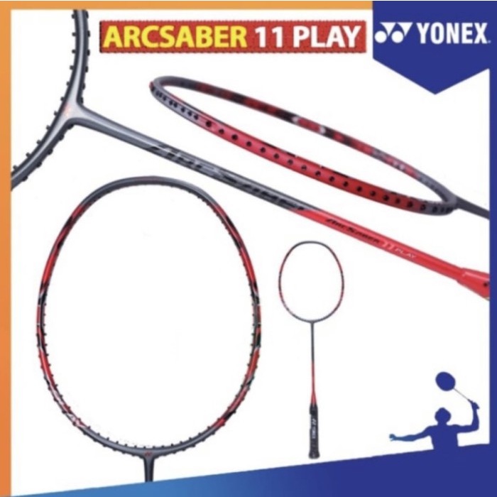 Jual Raket Badminton Yonex Arcsaber 11 Play New Produk Original ...