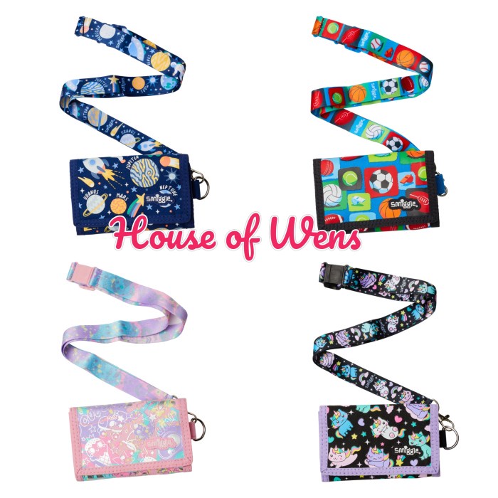 Jual Smiggle Sky Hi Lanyard Wallet Original - Dompet Smiggle | Shopee ...