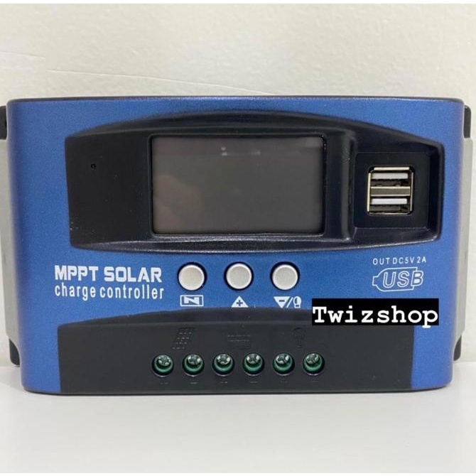 Jual Solar Charger Controller Mppt 50A 12V 24V Panel Surya Mppt 50A Ayo ...