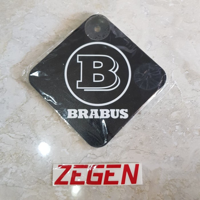 Jual Tempelan Kaca Sign Board Mobil Brabus Best Deal | Shopee Indonesia