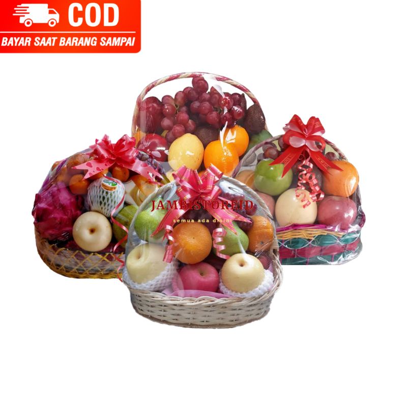 Jual (JAMBISTOREID) JAMBI LANGSUNG KIRIM Set Parcel Hampers Buah Segar ...